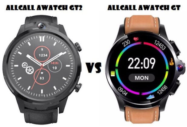 Allcall Awatch GT2 VS Awatch GT SmartWatch Comparison - Chinese ...