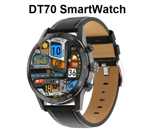 DT70 SmartWatch 2021: Specs & Price + Full Details - Chinese Smartwatches