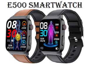 E500 SmartWatch With ECG: Specs, Price, Pros & Cons - Chinese Smartwatches