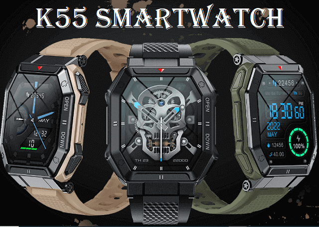K55 SmartWatch 2022: Specs, Price, Pros & Cons - Chinese Smartwatches