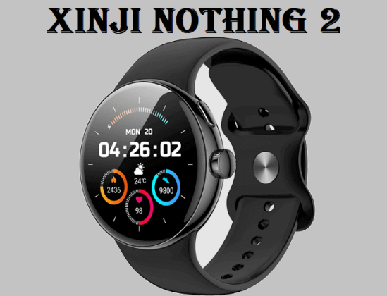 XINJI Nothing 2 SmartWatch With AMOLED Screen, BT Call, 3ATM Waterproof ...