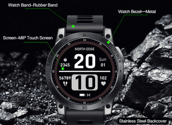 North Edge Cross Fit 3 GPS SmartWatch: Specs, Price, Pros & Cons ...