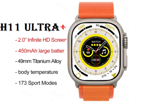 H11 Ultra Plus 2023 SmartWatch: Specs, Price, Pros & Cons - Chinese ...