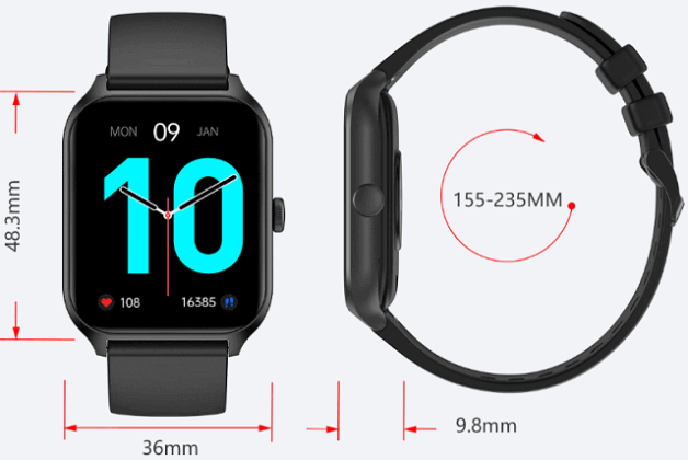 COLMI P60 2023 SmartWatch: Specs, Price, Pros & Cons - Chinese Smartwatches