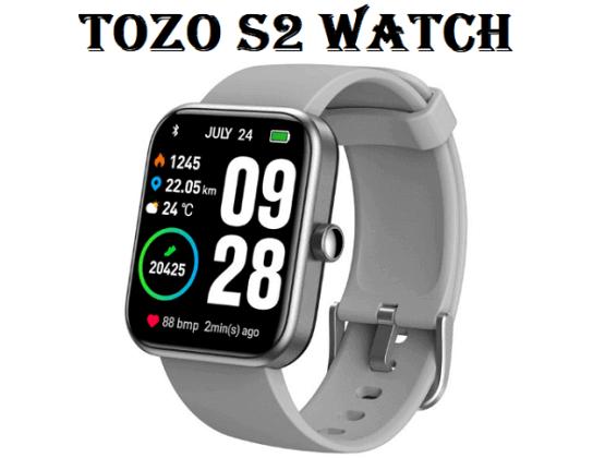 Tozo S2 Smartwatch With Alexa: Specs, Price, Pros & Cons - Chinese Smartwatches