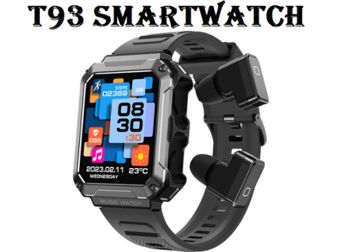 T93 SmartWatch With TWS Earphone: Specs, Price + Full Details - Chinese ...