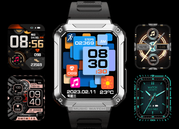 T93 SmartWatch With TWS Earphone: Specs, Price + Full Details - Chinese ...