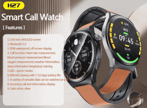 Awei H27 SmartWatch 2023: Specs, Price + Full Details - Chinese ...