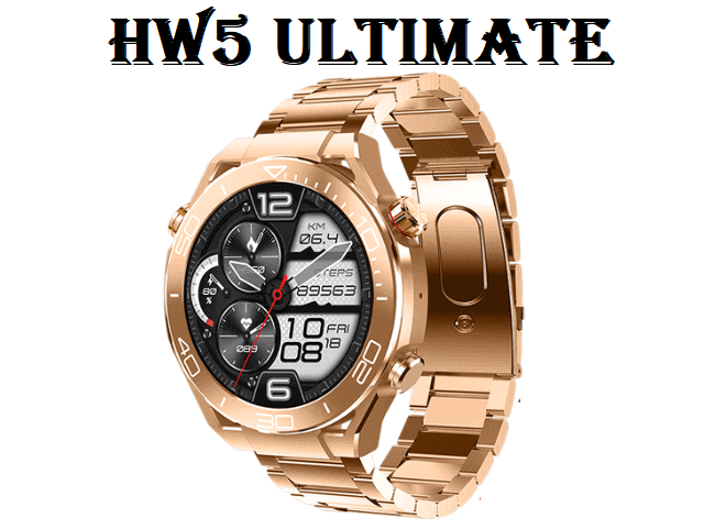 HW5 Ultimate 2023 SmartWatch: Huawei Watch Ultimate Clone - Chinese Smartwatches